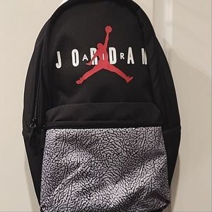 Jordan | Bags | Jordan Air Jordan Backpack Blackelephant Print | Poshmark